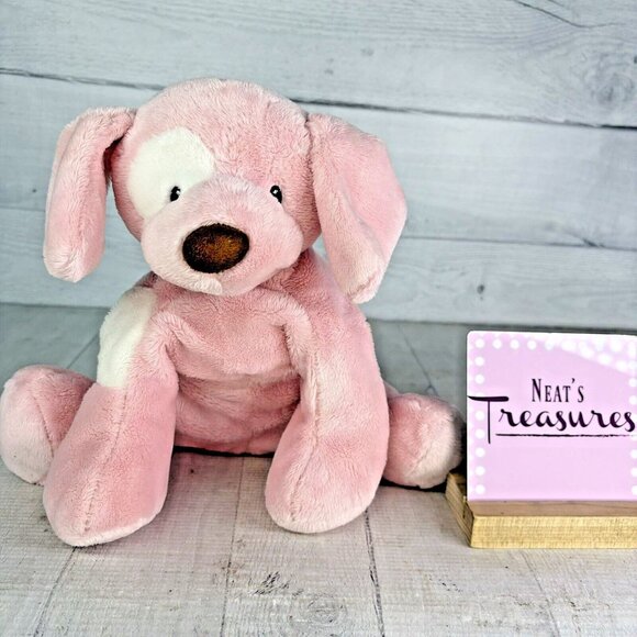 Gund | Toys | Gund Baby Spunky 58374 Puppy Dog Pink W White Spots Super ...